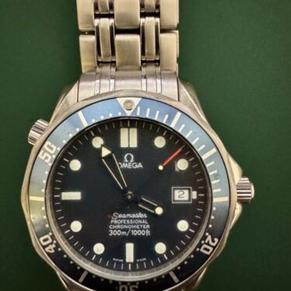 1999 OMEGA Seamaster 300 2531.80 w/ OEM Leather NATO (Read description ...