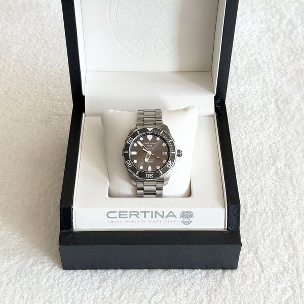 Certina DS Action Titanium Precidrive Quartz (Grey) | WatchCharts Marketplace