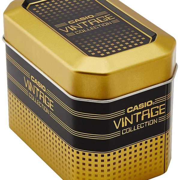 Casio CA500WEG-1AVT Men's Vintage Gold Tone Alarm Chronograph ...