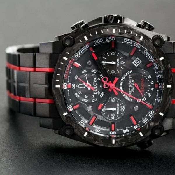Bulova 98B313 Precisionist Chronograph Wristwatch for Men - FREE ...