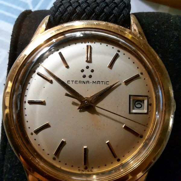 Eterna matic vintage watch/clock vintage | WatchCharts