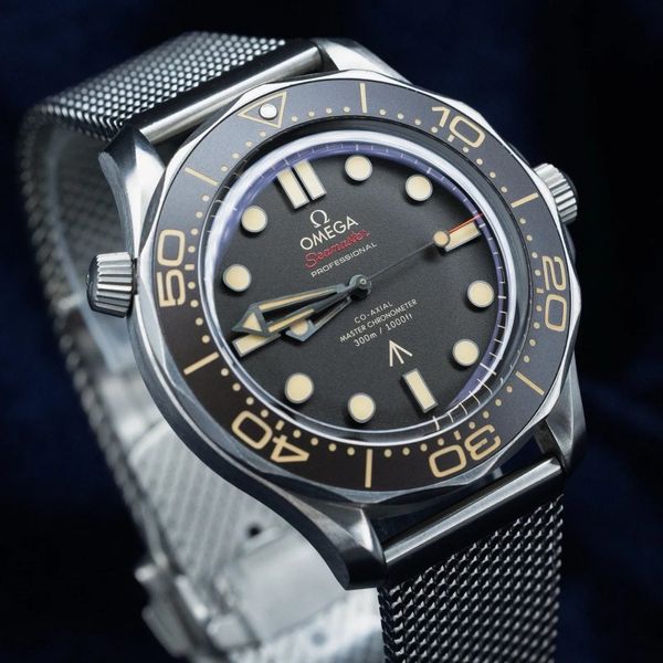 [WTS] 2022 Omega Seamaster Diver 300M James Bond 007 NTTD Mesh 210.90 ...