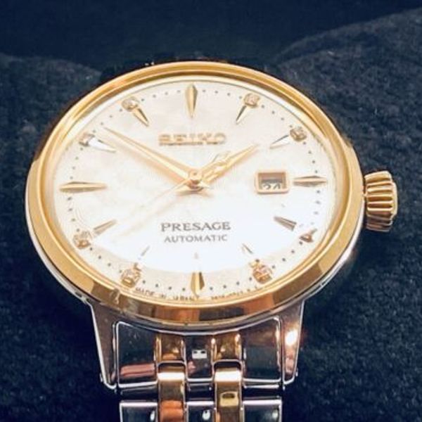 Seiko Women's Watch SRE010 Presage Cocktail Time Automatic Diamonds ...