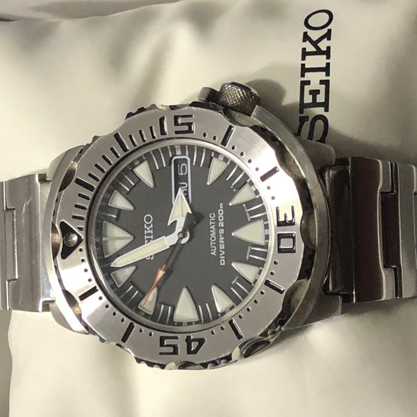 Seiko SRP307 Black Monster 2nd generation | WatchCharts Marketplace