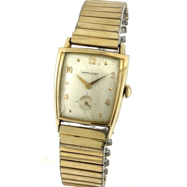 1960 Hamilton KHYBER Asymmetric Menâ s Watch 10K Gold Filled Cal. 730 ...