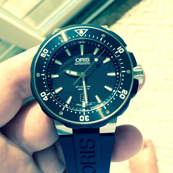 SOLD Oris Pro Diver Date - Current Version/Full Kit | WatchCharts Marketplace