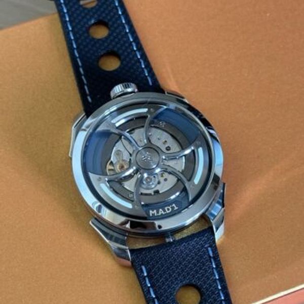 MB&F M.A.D.1S / MAD1S Watch Watch 2024 Iced Blue Blue - New - Limited ...