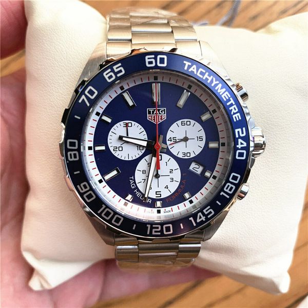 TAG HEUER Formula 1 Quartz Chronograph Red Bull Ed. Men's Watch CAZ1018 ...