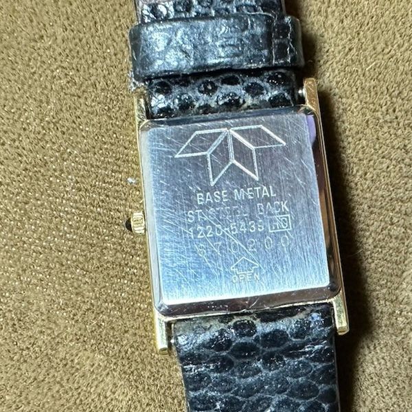 Women's Vintage 1988 Watch Seiko LASSALE "Tank" 1220-5439 Works ...