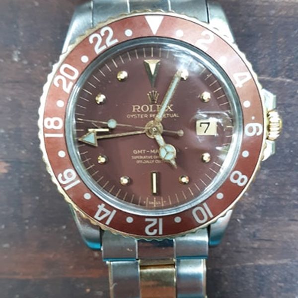 FSOT Rolex 1675 Brown bezel and tropical Brown dial | WatchCharts