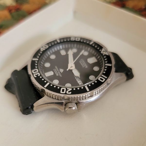 Vintage Citizen 5502 Promaster 200mm Quartz Watch FACE ONLY ...