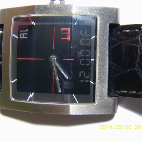 FS: REDUCED! -- Alfred Dunhill Chronograph DM7 ? Analog/Digital, Multi ...