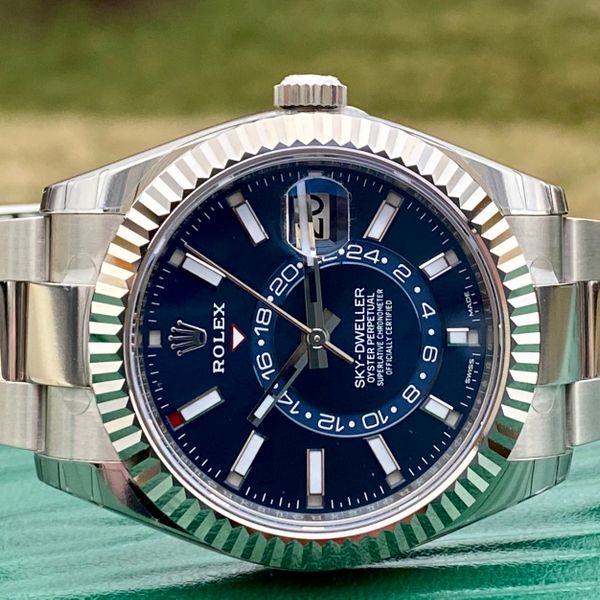 [WTS] Rolex Sky Dweller. BLUE dial. Full Set. New. With Stickers ...