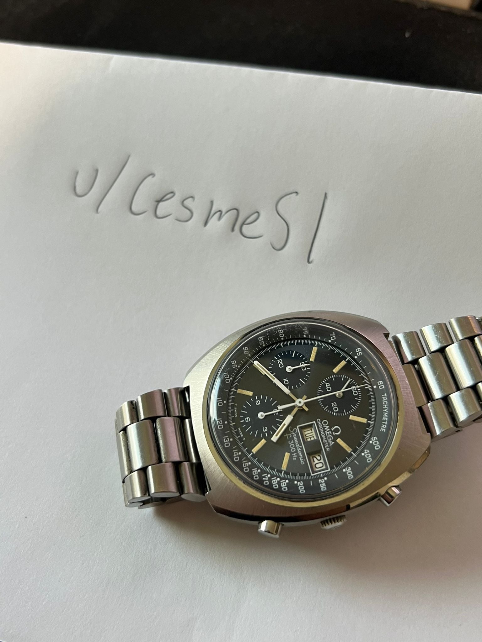 [WTS] Vintage Omega Speedsonic | WatchCharts Marketplace