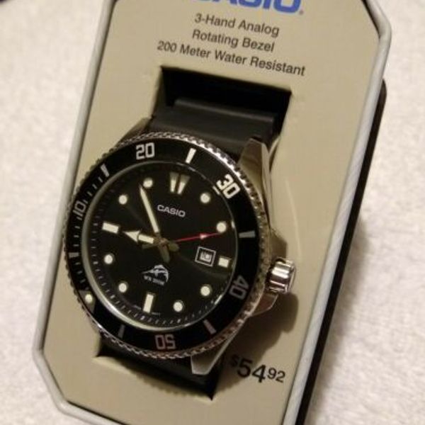 Casio 3-Hand Analog Rotating Bezel Men's Watch | WatchCharts Marketplace