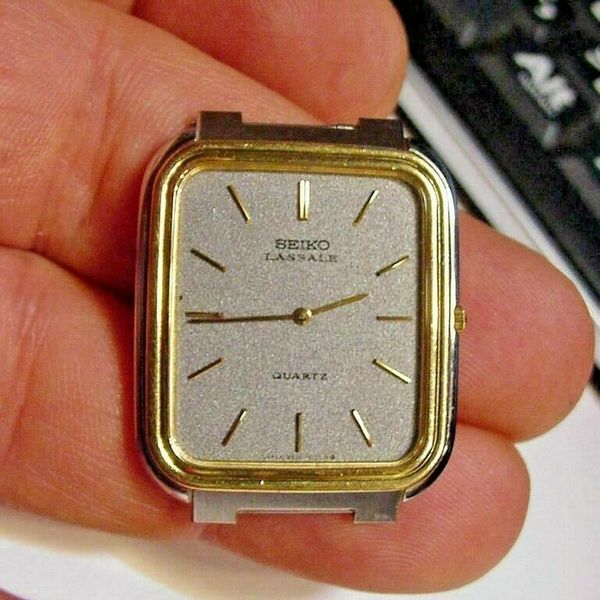 SEIKO LASSALE 9300-5109 QUARTZ ULTRA-THIN GENTS DRESS WATCH NEED ...