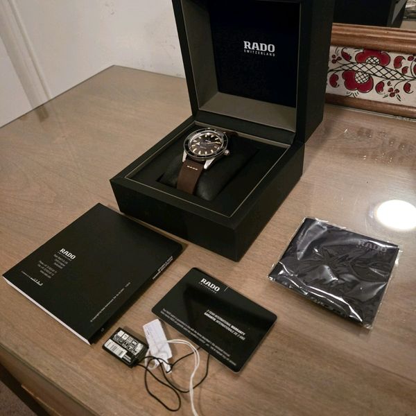 Rado Captain Cook Automatic Dark Brown Dial Men's Watch 42mm ...