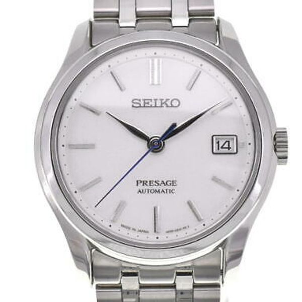 SEIKO Presage SARY147/4R35-03L0 Silver Dial Automatic Men's Watch C# ...