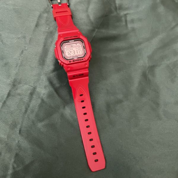 Red Casio G-Shock GLX 5600, Digital Watch, Loaded With Features ...