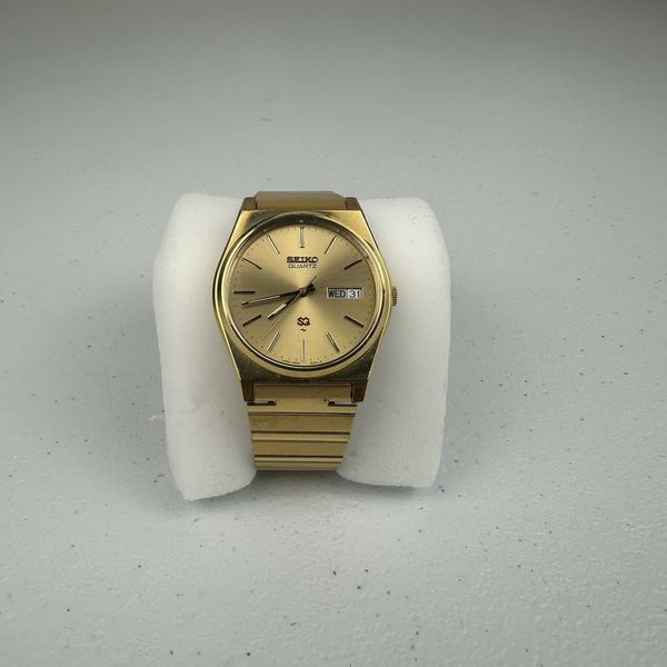 Vintage Rare Seiko SQ Menâ s Gold Watch 6923-8009 - NEEDS NEW BATTERY | WatchCharts Marketplace