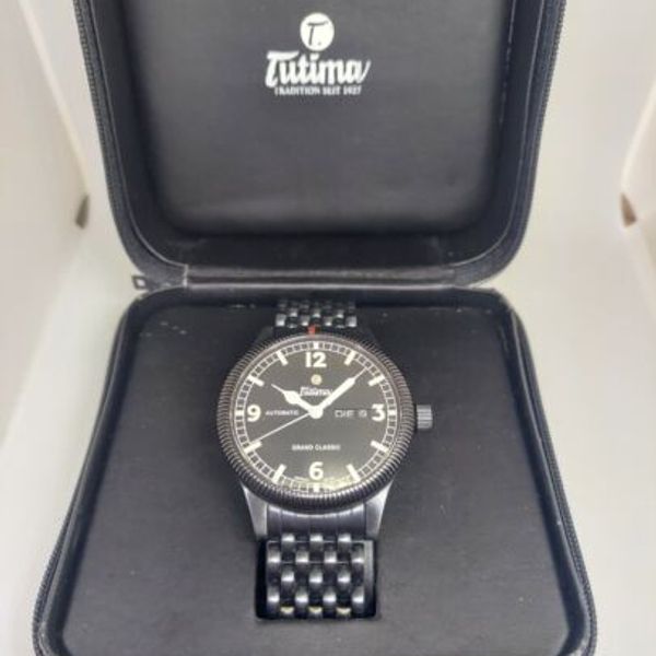 TUTIMA Grand Classic 628-12 Automatic Men's Watch 43mm | WatchCharts ...