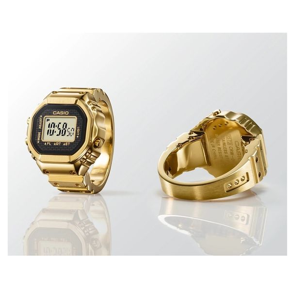 Casio analog World Time alarm Auto-Calendar RING WATCH CRW-001G-9JR ...