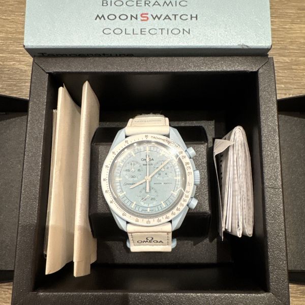 OMEGA Speedmaster Mission to Uranus Men's Watch Light Blue, Quartz ...