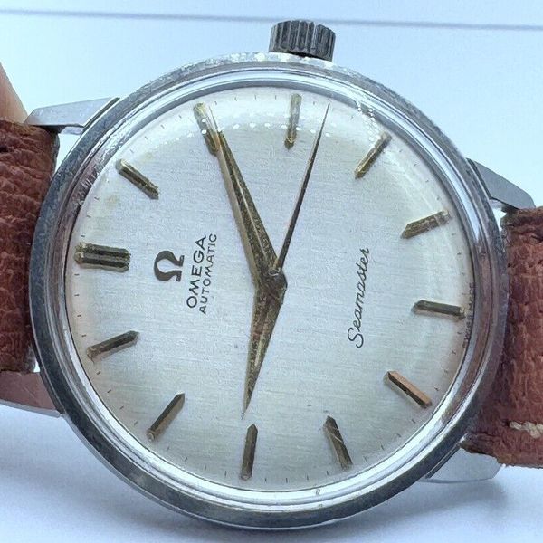 1963 Omega AUTOMATIC Seamaster Cal. 552 ORIGINAL DIAL Stainless Steel ...