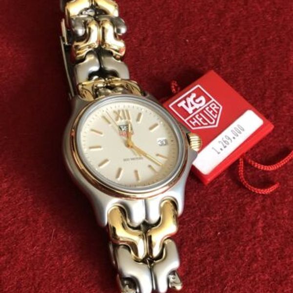 Tag-Heuer NOS 505.013 Quartz Bicolor Steel-Gold Vintage Watch 90’s tag ...