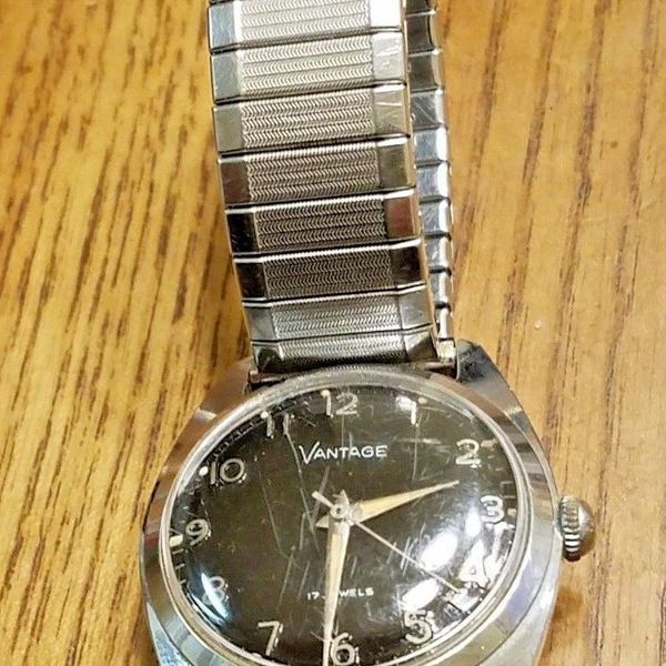 Vintage Vantage / Hamilton - 17 Jewels - Watch - Black Dial | WatchCharts