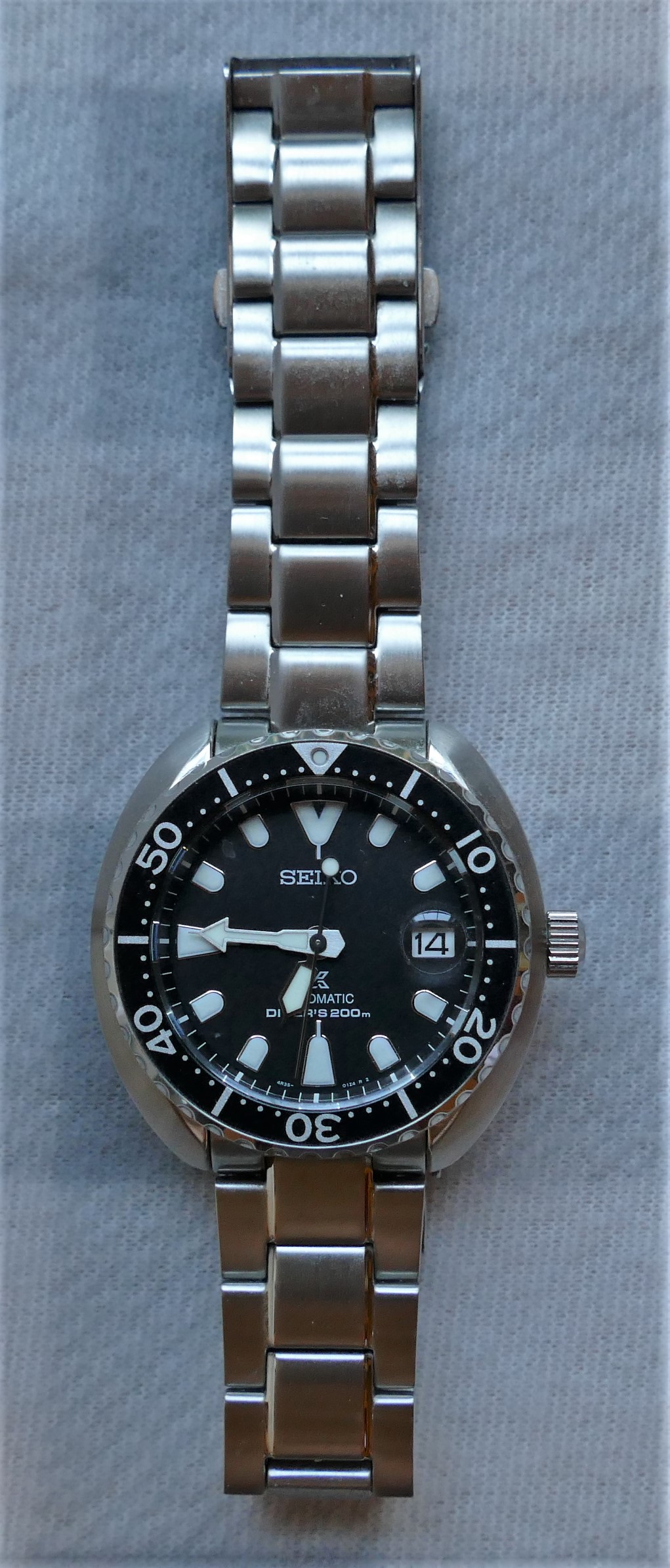 FS - Seiko Prospex diver SRPC35 Mini Turtle on bracelet | WatchCharts