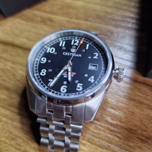 Cestrian Field Watch Seiko Auto Movement | WatchCharts Marketplace