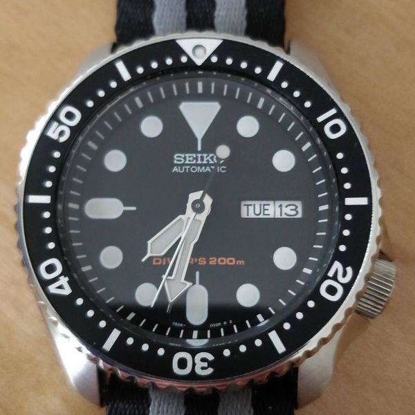 [WTS] LNIB Seiko SKX007 w/ 4 BluShark Nato Straps and original Seiko ...
