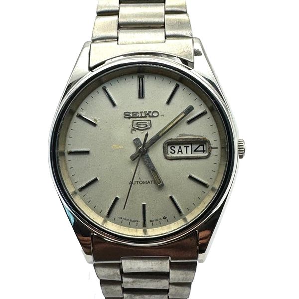 Vintage Seiko 5 Automatic Men Watch, Day/Date, Used. PK-15 | WatchCharts Marketplace