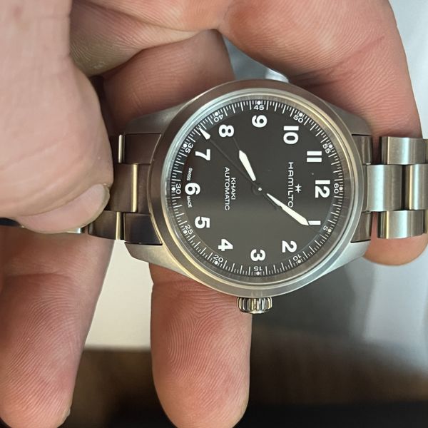 For Sale: Hamilton x Engineered Garments Titanium 36mm Khaki Field ...