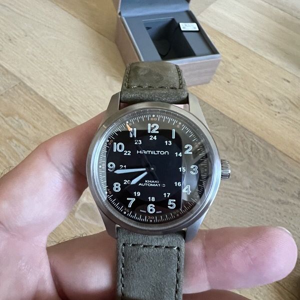 F/S Hamilton Khaki Field Titanium 38mm H70205830 $600 OBO | WatchCharts ...