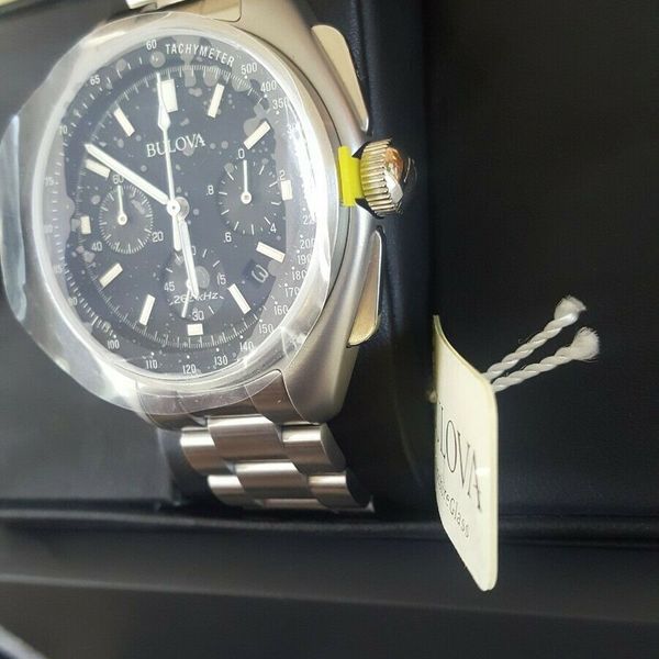 Bulova 96B258 Lunar Pilot Chronograph Bracelet Version NEW FULL KIT ...