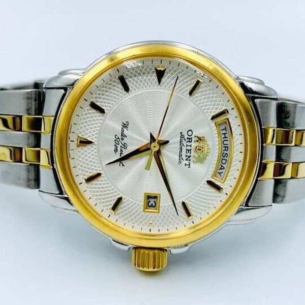 orient rare dial president day&date automatic (must see video ...