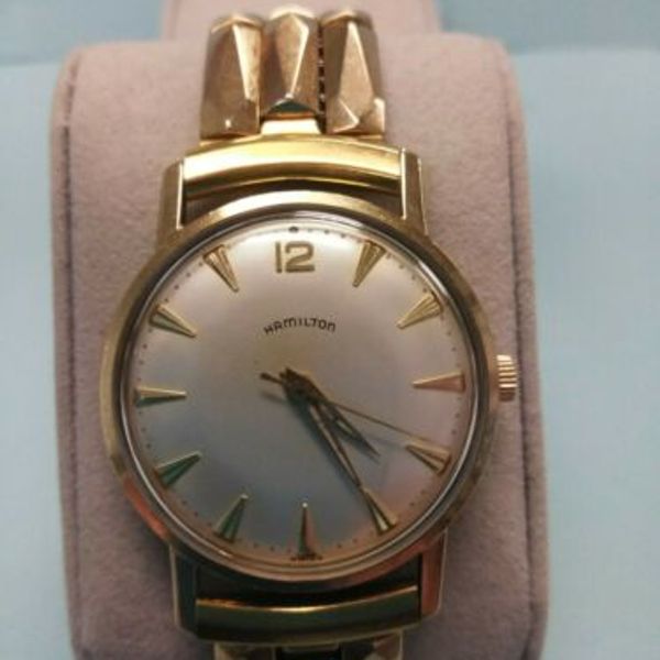 Hamilton Watch vintage Sea Scape Gold Plated, c1961, 17J, has Sea Rover ...