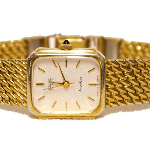 Seiko Exceline Ladies Gold Plated Watch : 1221-5090 Movement - VGC | WatchCharts