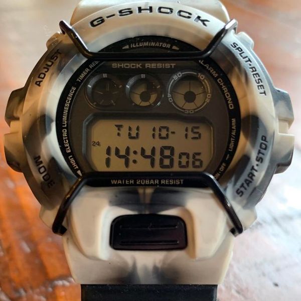 Casio G-Shock Jam'In colors snow camo dw6900mc w/ bars | WatchCharts ...