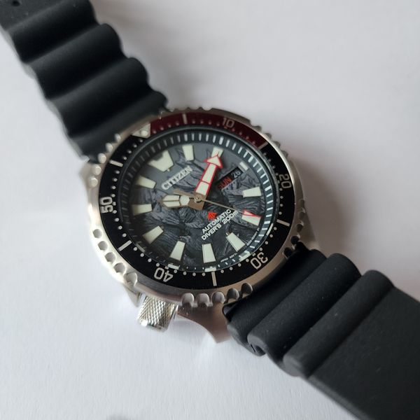 Citizen X Godzilla S.P "Singular Point" Promaster Marine Automatic 200M ...