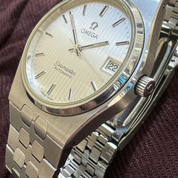 [WTS] Omega Seamaster Date 166.0265 Automatic Striped Dial Vintage ...