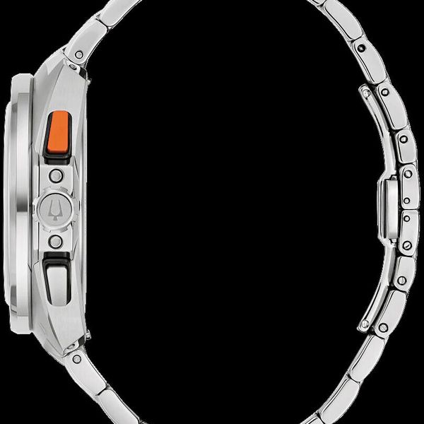 Bulova 98B432 Quartz Racer Chronograph Sapphire Stainless Steel Watch ...