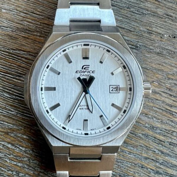 Casio Edifice EFB-108D-7A Mens Watch 45mm Sapphire Integrated Bracelet ...