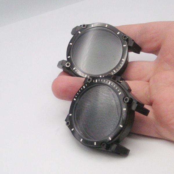 2 Bulova 98B142 Precisionist Champlain Steel Watch Case For Parts Only ...