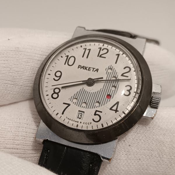 Rare wrist watch RAKETA (working),original | WatchCharts Marketplace