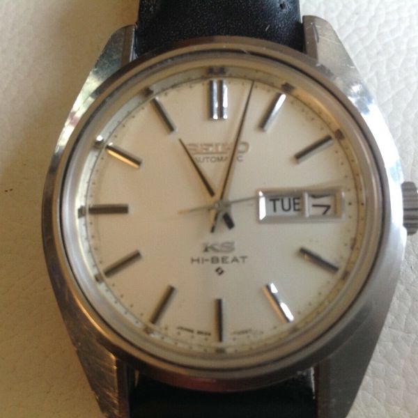 Seiko King Seiko Hi Beat 5626 7000 Automatic day date superb condition. | WatchCharts Marketplace