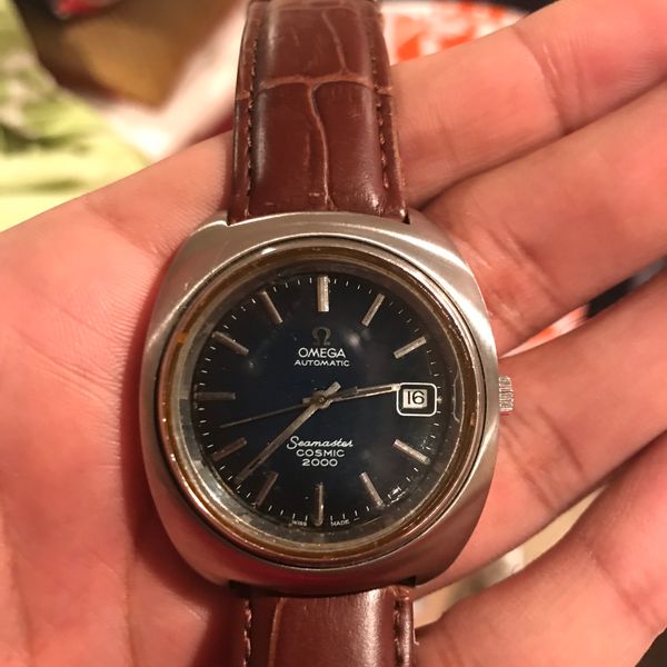 FS: Omega Seamaster Cosmic 2000 Blue Dial (early 70s) | WatchCharts ...