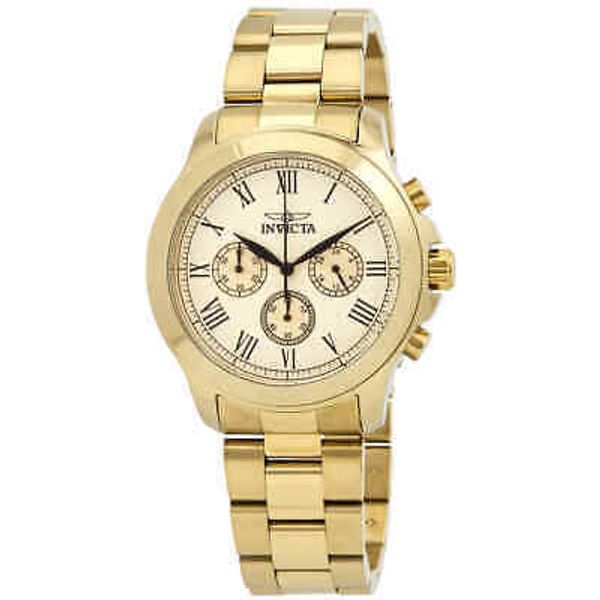 Invicta Specialty Gold Dial Men's Watch 21658 | WatchCharts Marketplace